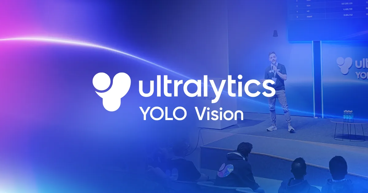 Ultralytics YOLO Vision 2025 伦敦 - Vision AI | 9月25日