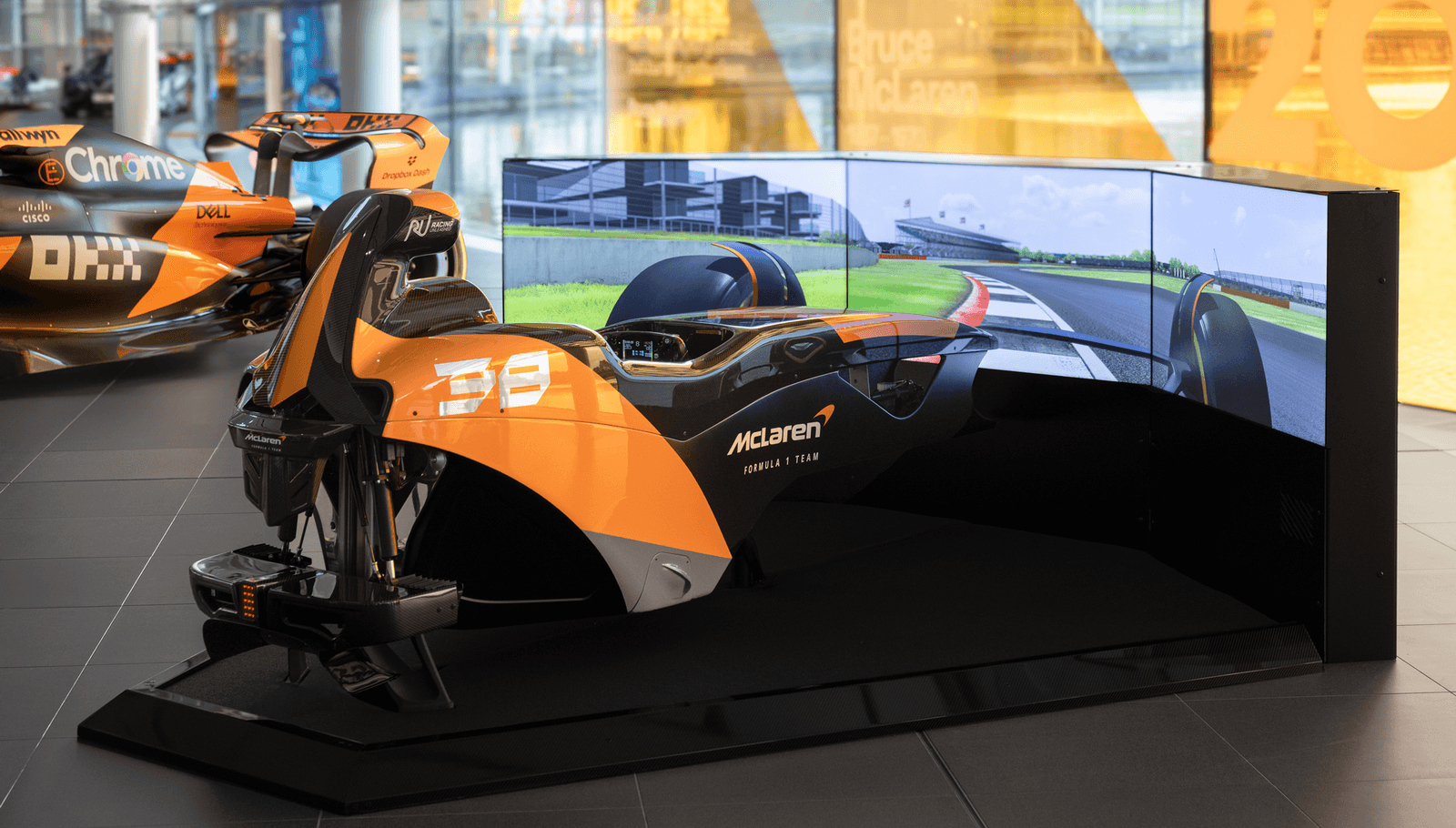 Racing Unleashed | McLaren Racing Motion Simulator