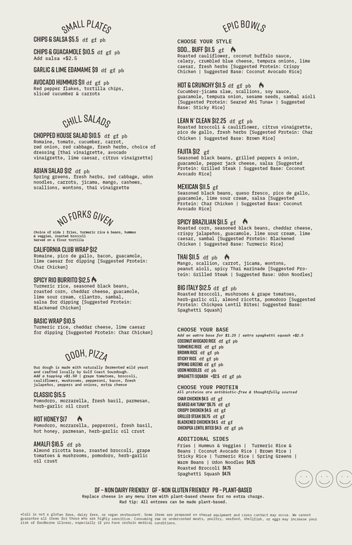 Menus | All Day, Brunch, Taco Tuesday and Catering | Tampa, FL