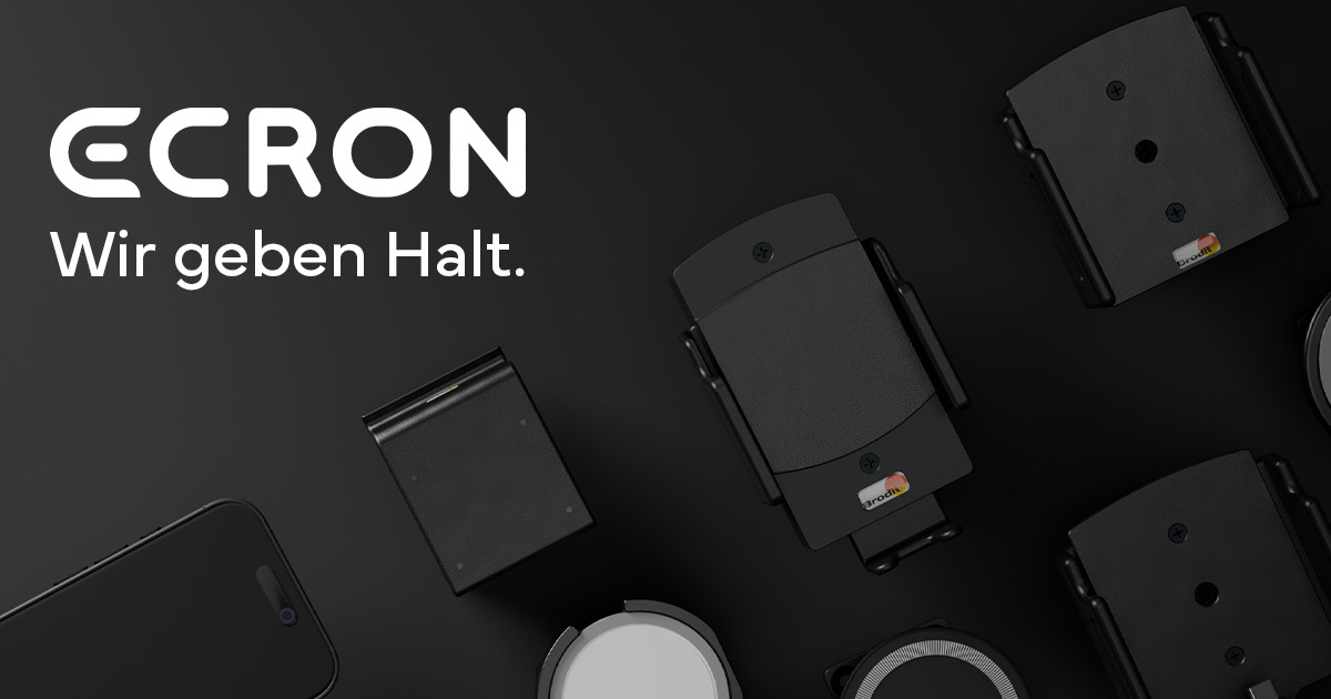 ECRON - Wir geben Halt. Der Experte für Halterungslösungen