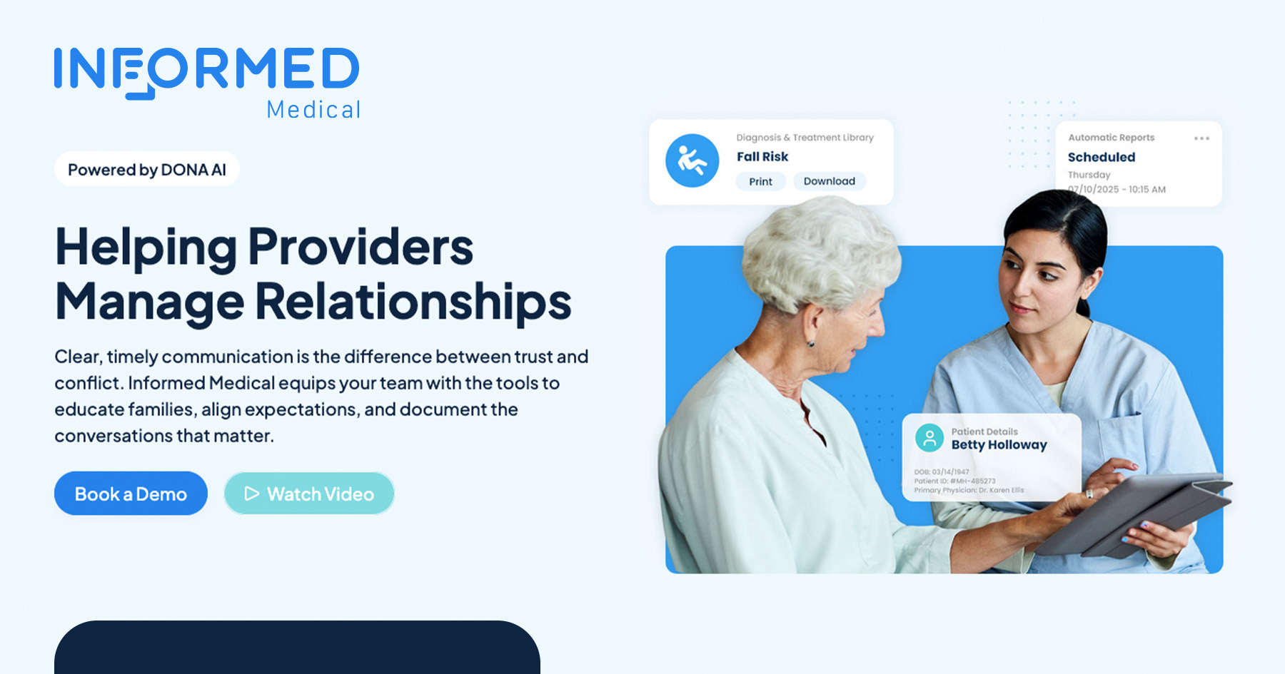 Informed Medical | Family Communication for Care Facilities