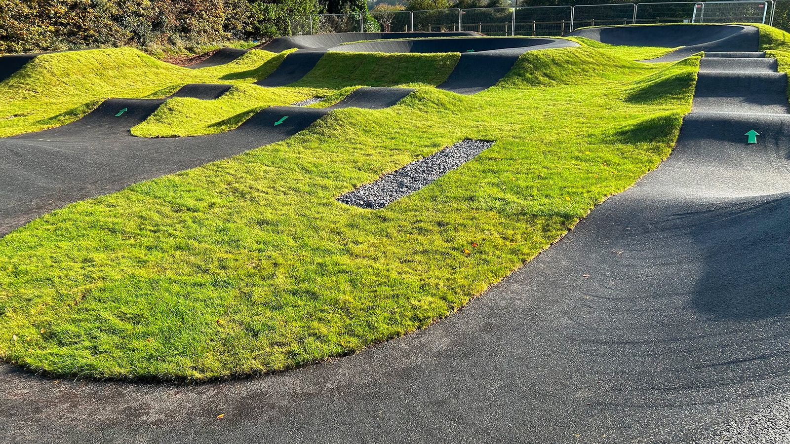 Bow Pump Track | Custom Design & Build with 360 Berm by Forte Trailscapes