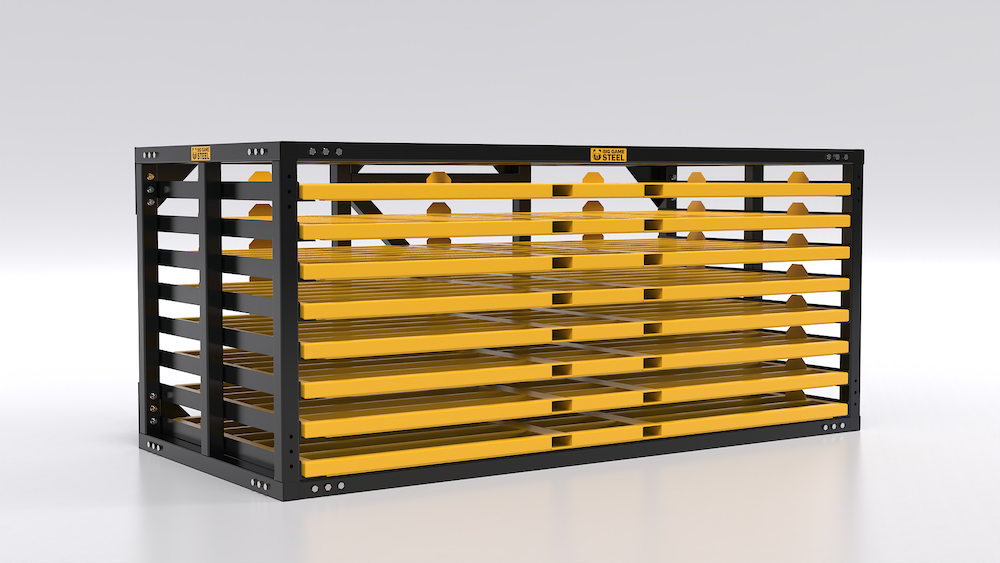 Outrigger Tube Storage System | Heavy-Duty Pipe Racks for Steel Pipe