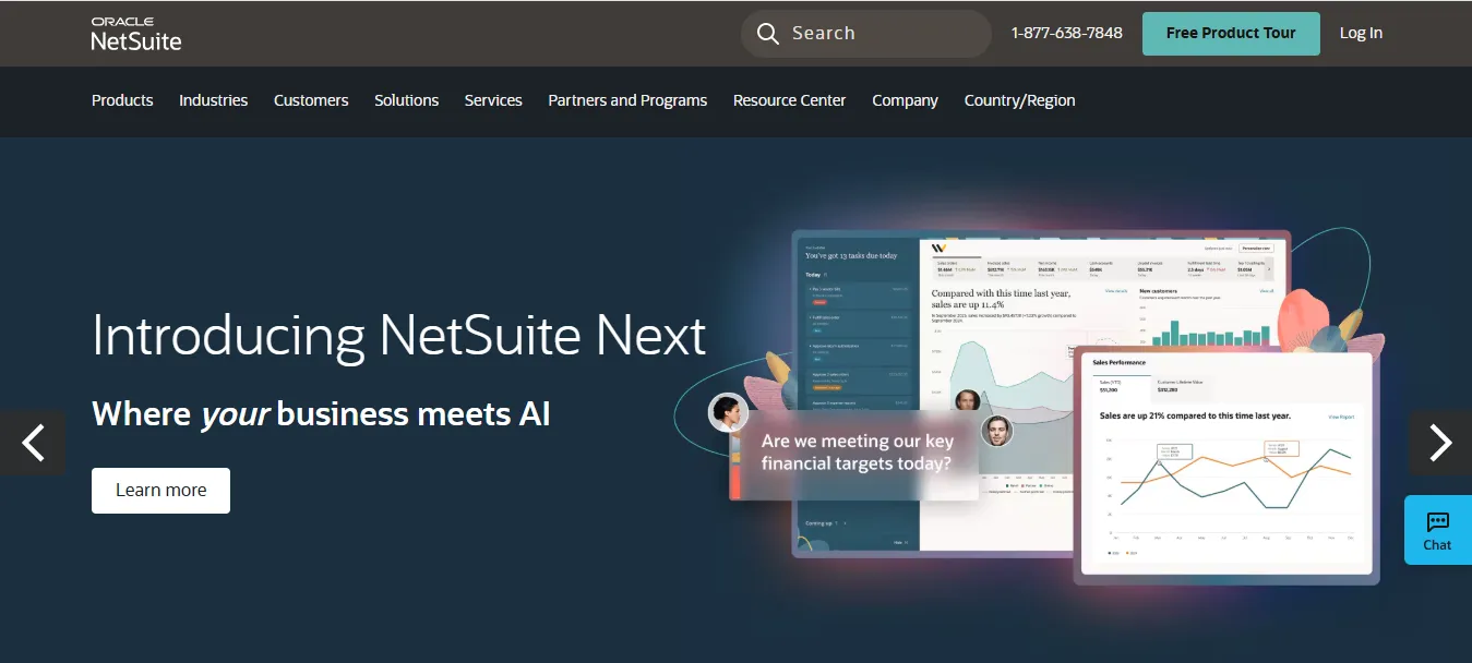 Oracle NetSuite: Unified ERP for Finance and CRM Operations