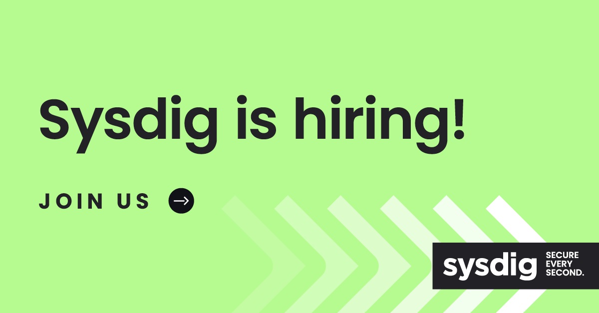 Careers | Sysdig