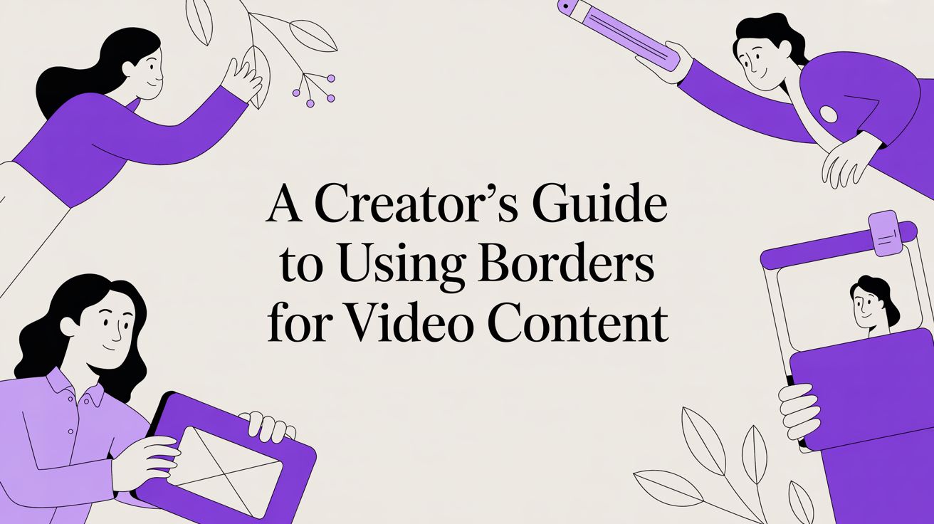 A Creator’s Guide to Using Borders for Video Content - Taja.AI