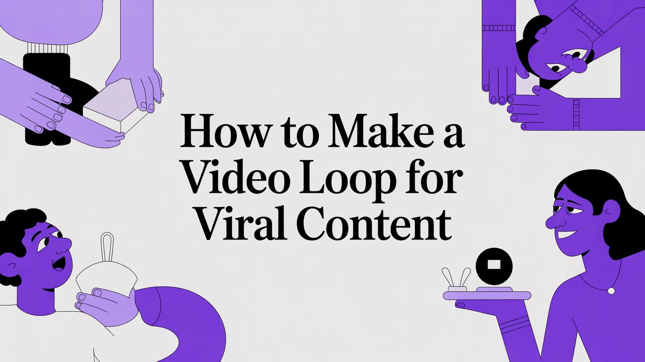 How to Make a Video Loop for Viral Content - Taja.AI