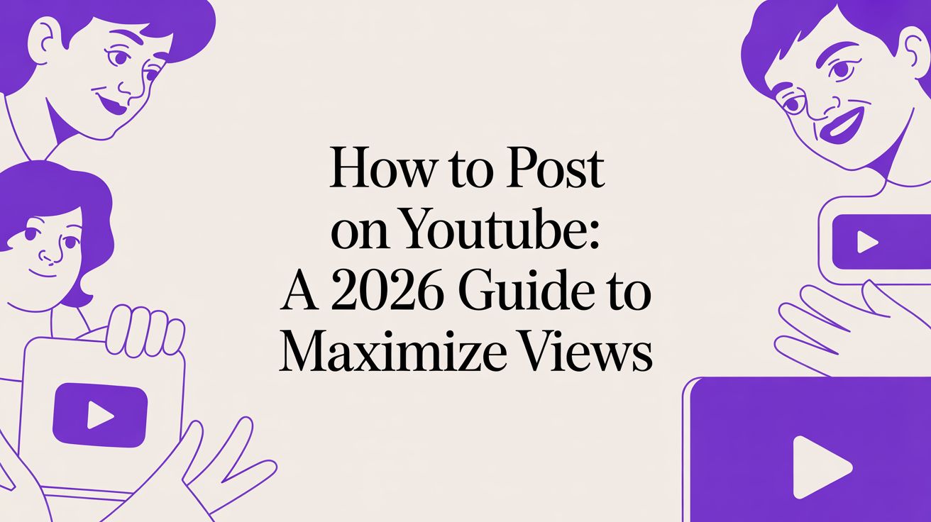 How to Post on YouTube: A 2026 Guide to Maximize Views - Taja.AI