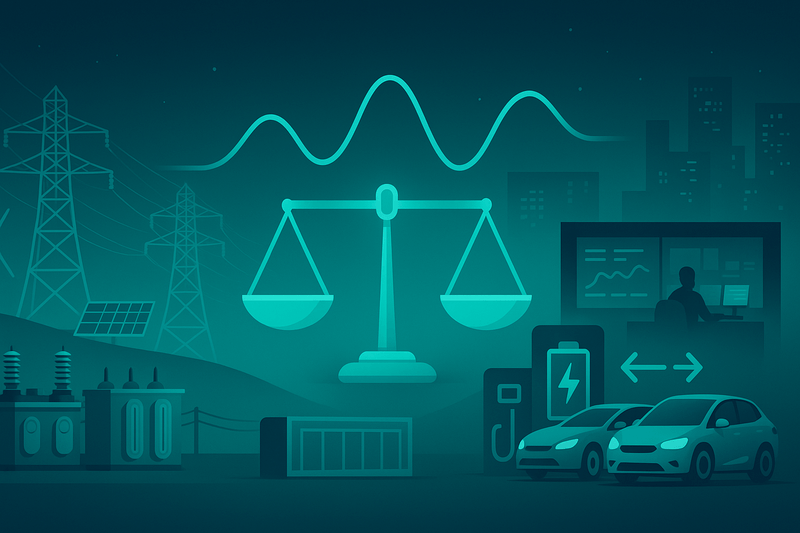 Load Balancing in Power Grids: Methods, EV/V2G & Benefits