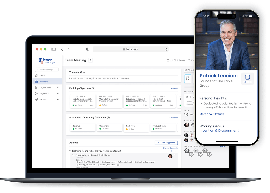 Leadr: The Continuous Performance Management Platform
