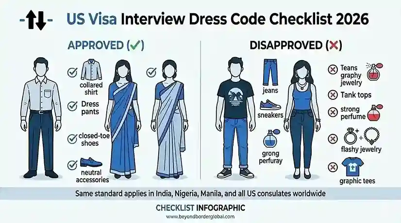 US Visa Interview Dress Code 2026: What to Wear