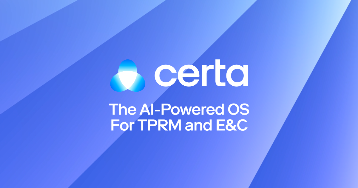 Certa Platform - Automate Supplier & Compliance | Certa