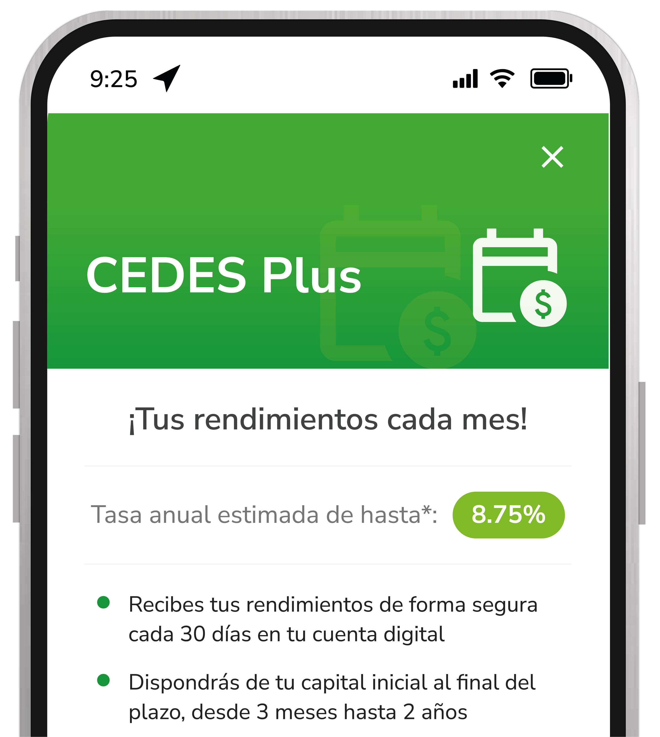 Inversión CEDES