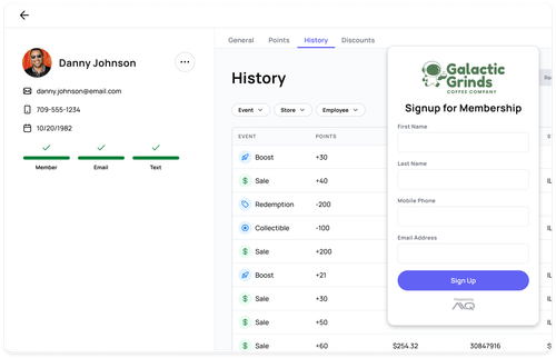 Customer Loyalty Programs by AIQ | Reward Repeat Visits & Drive Revenue