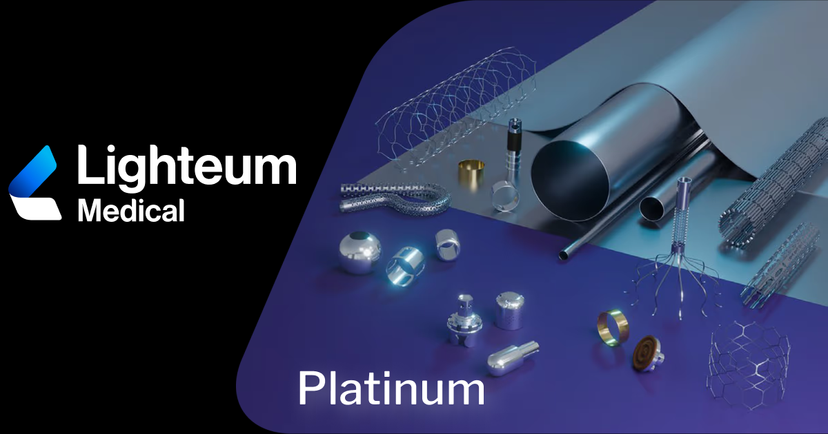 Platinum Components Portfolio | Lighteum Medical