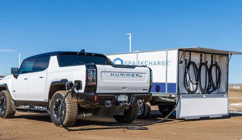 Mobile battery EV Charger