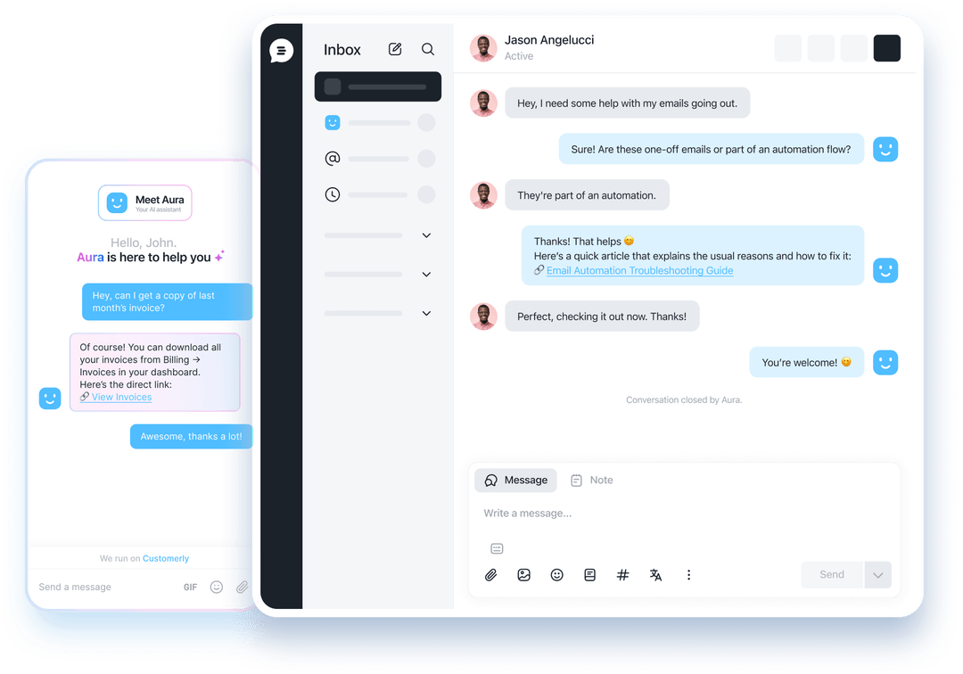 Call Shadowing | Customerly