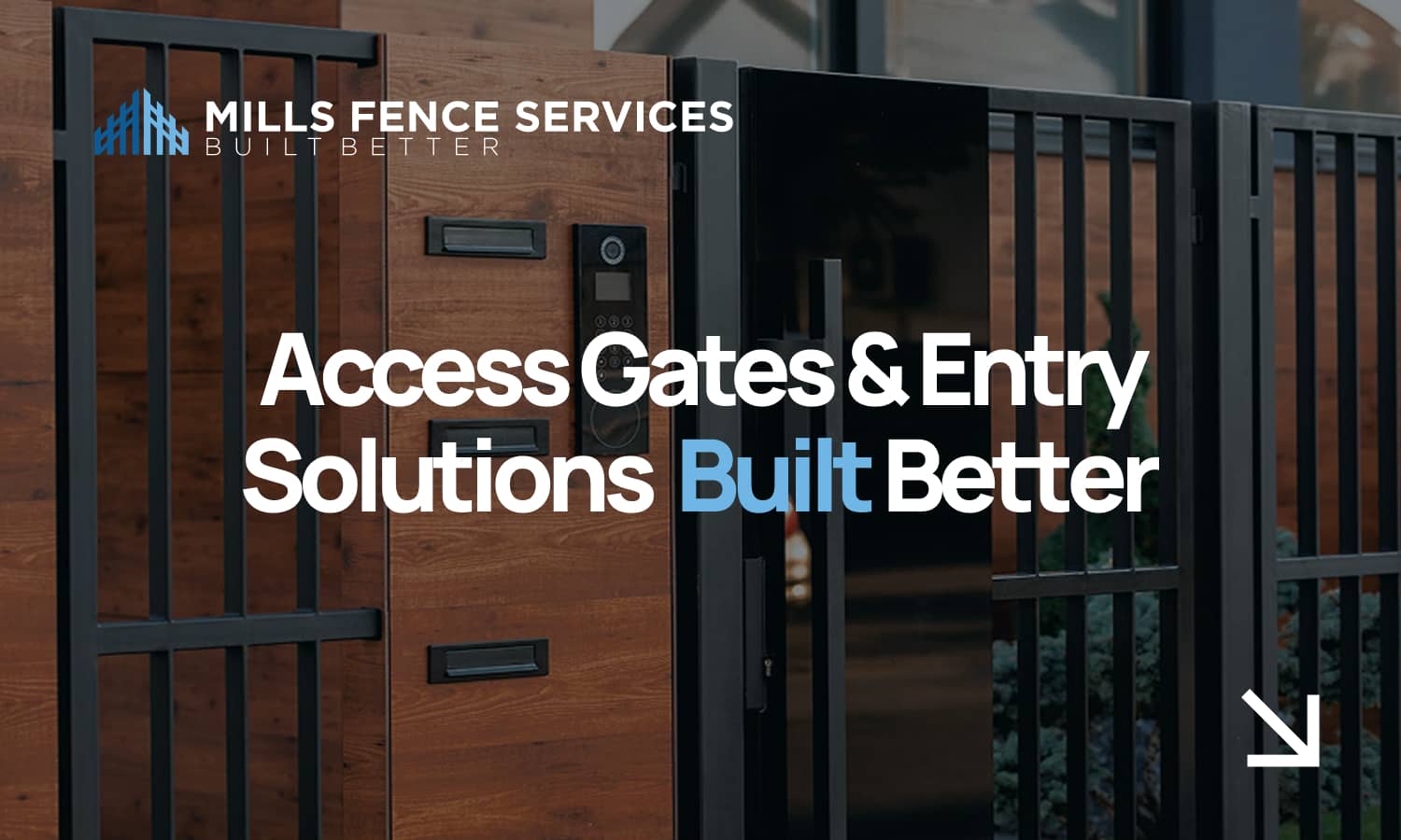 Access Gates | Residential & Commercial | Mills Fence Services | Tulsa, OK