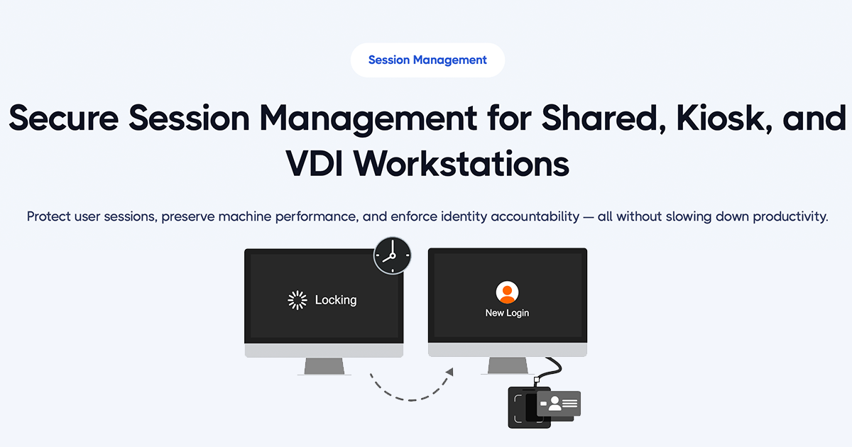 Secure Session Management for Shared and Kiosk Devices | Credenti Solutions