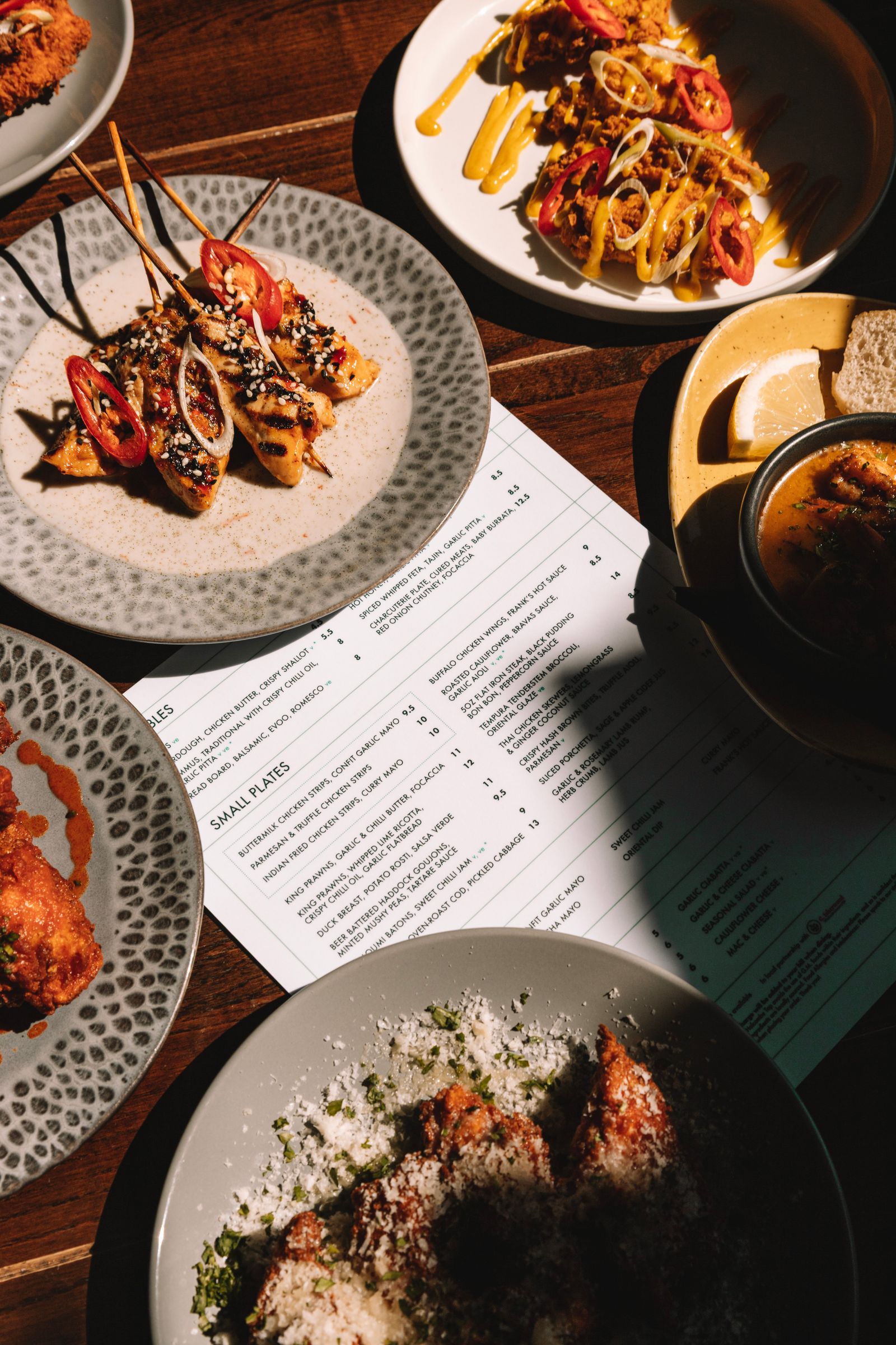 Menus | Holcombe Tap – Small Plates, Sunday Roasts & More