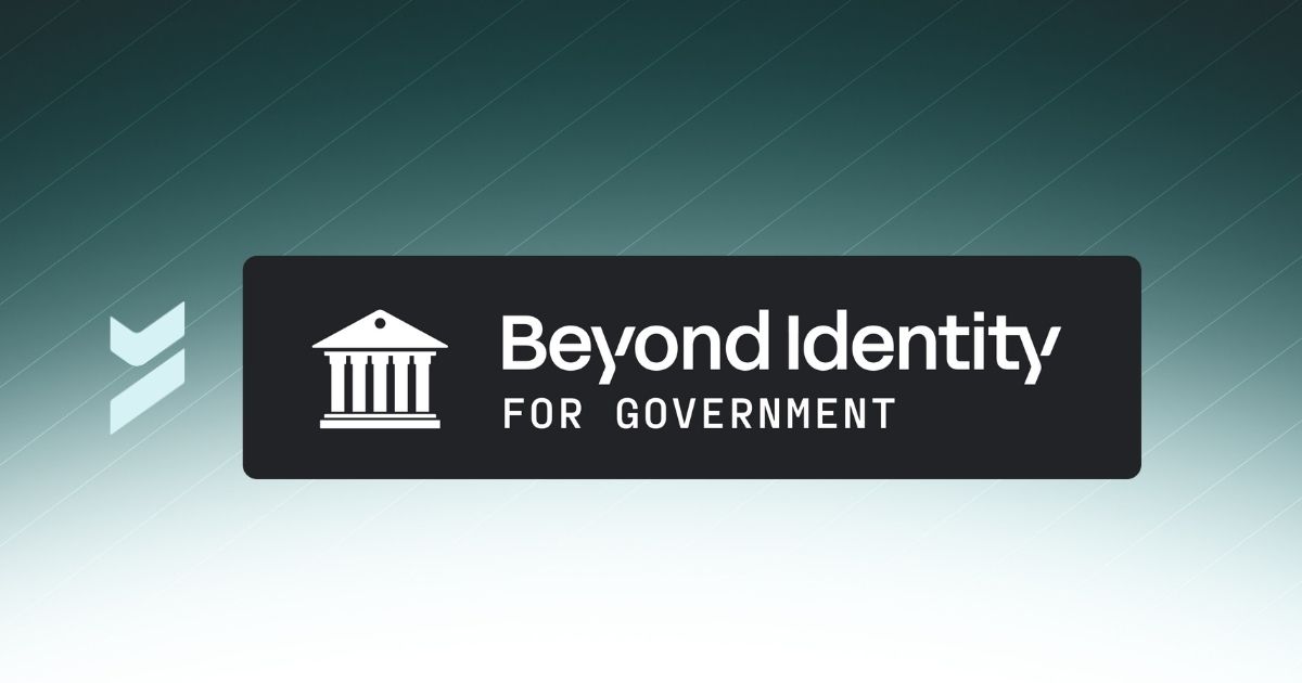 Beyond Identity for Government