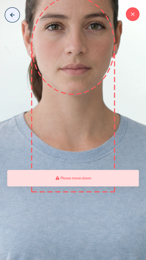 Face Positioning Guide - Saphere