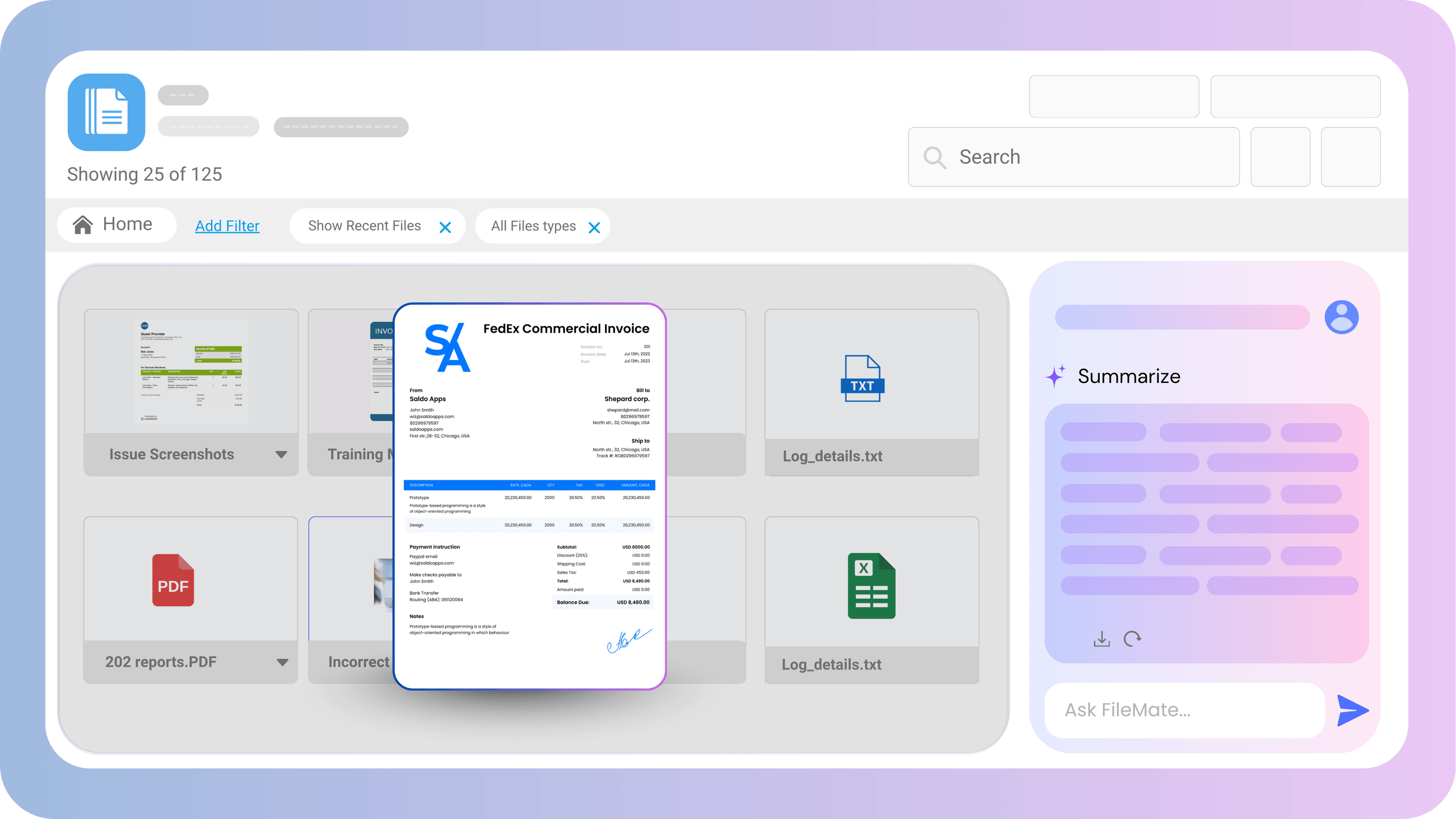 FileMate for Salesforce | AI File Actions