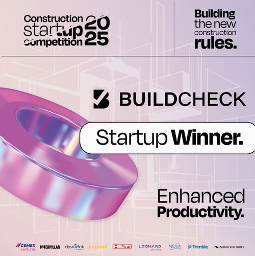 Buildcheck Is Category Winner At Cemex Ventures Construction Startup ...