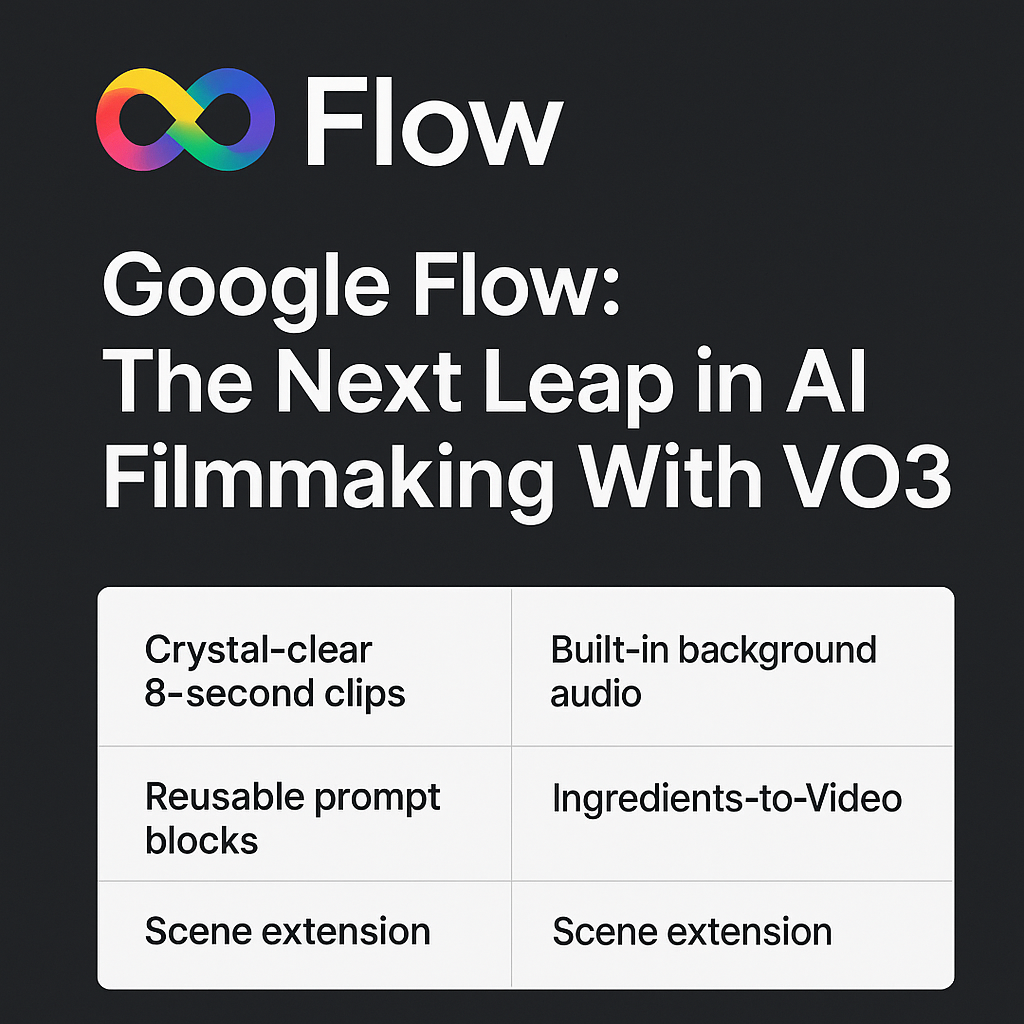 Google Flow: The Next Leap in AI Filmmaking With VO3