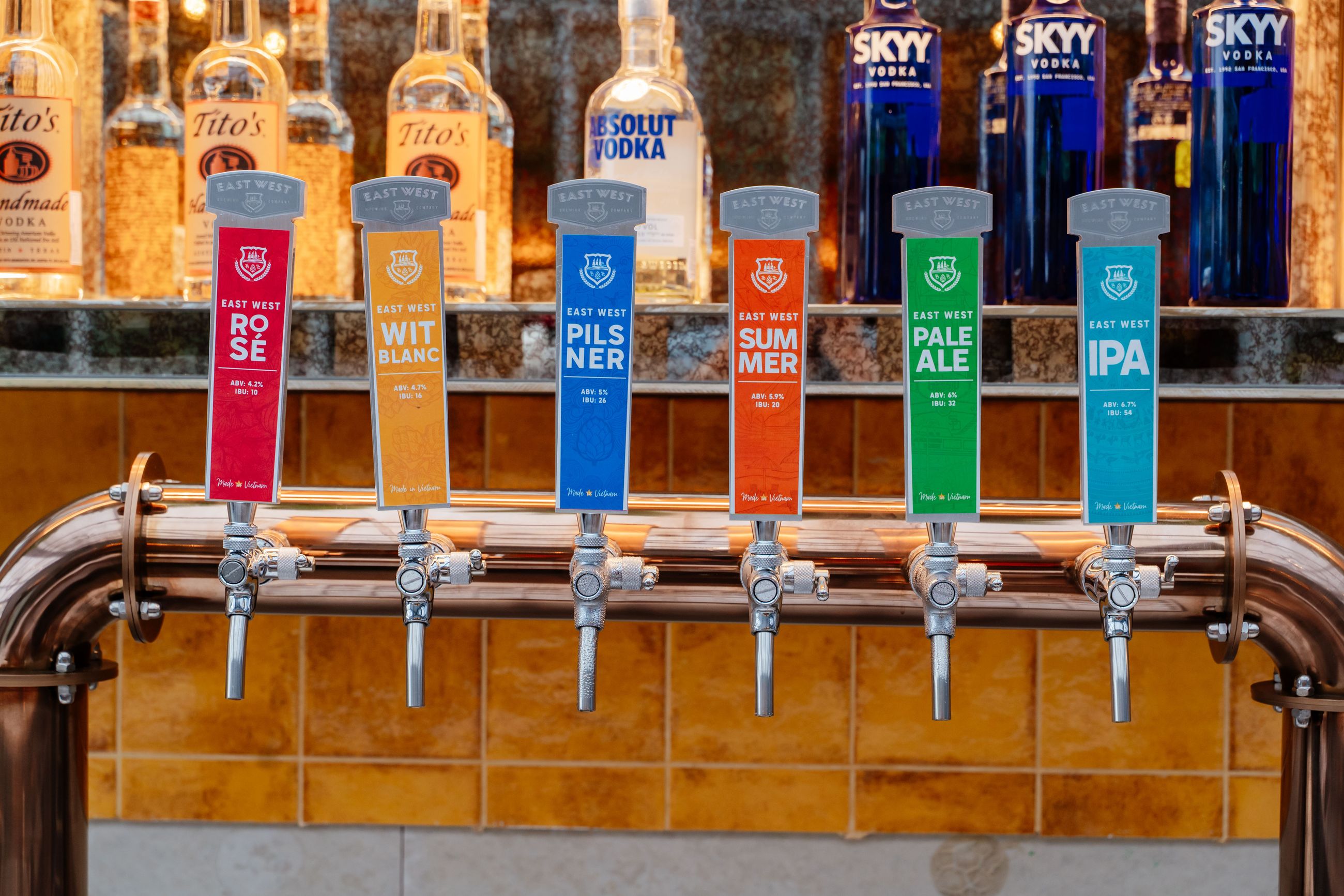 East West Brewing Taproom in Da Nang City Center - Wink Hotel Ground Floor