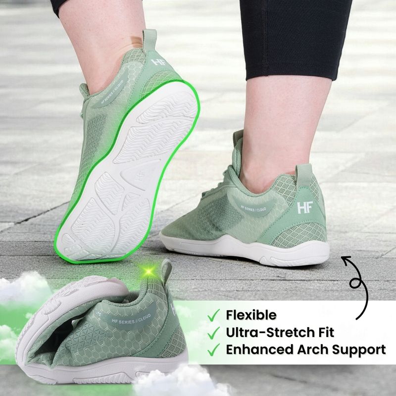 HF-Flow Barefoot – Minimalistic Shoes for Foot, Knee & Back Pain (Unisex)