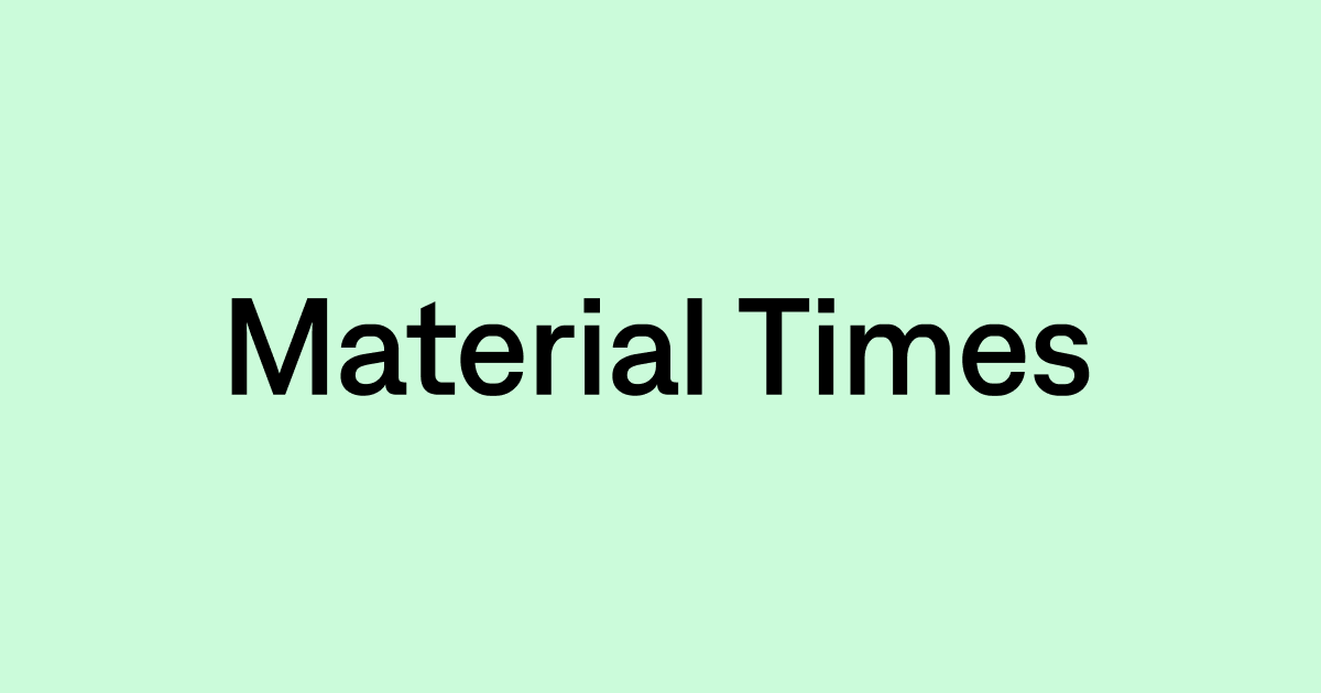 News | Material Times