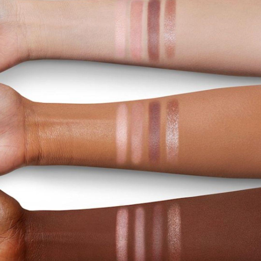 2 types of Charlotte Tilbury luxury palettes: Pearlescent and texture ...