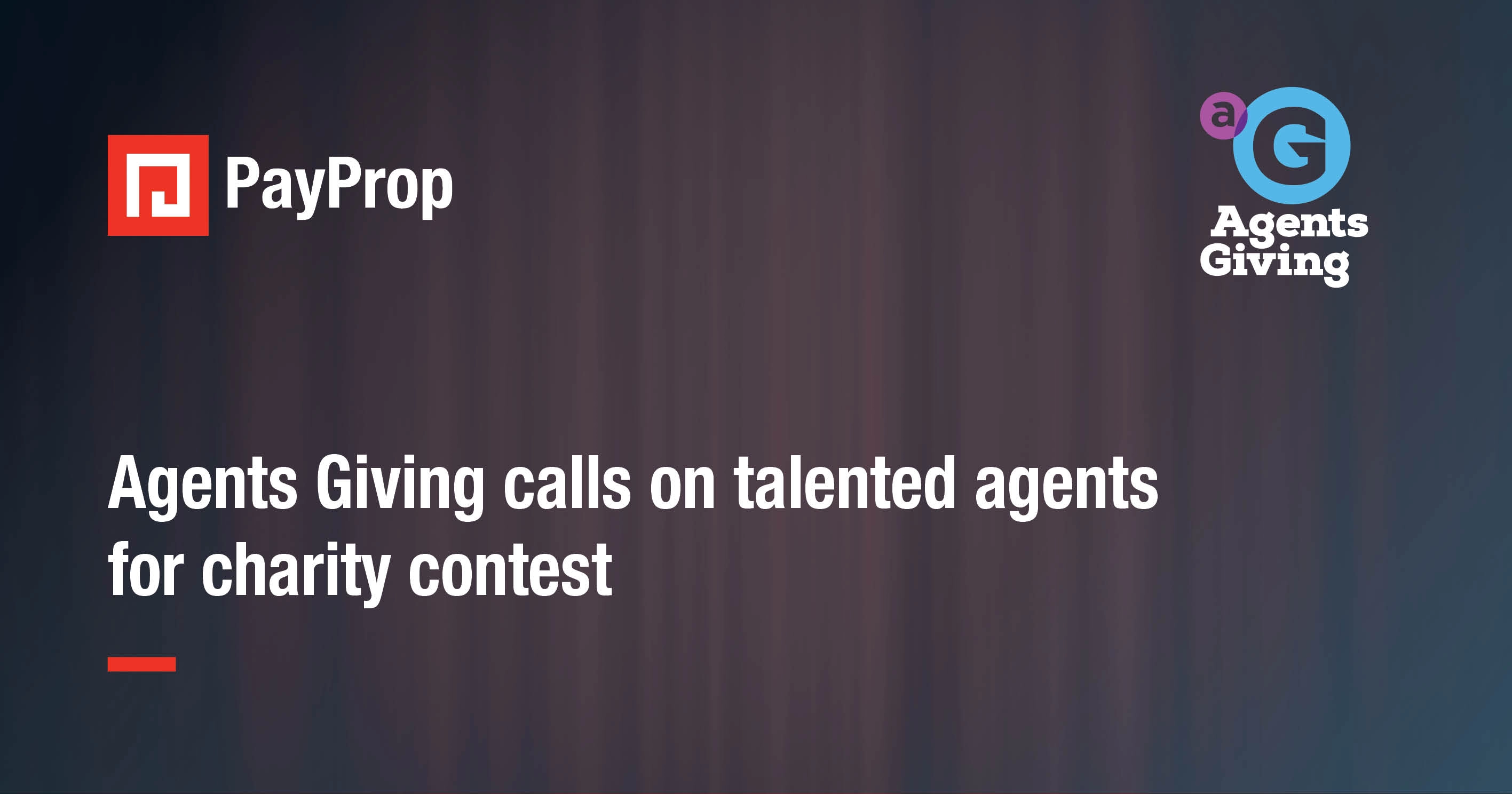 Agents Giving calls on talented agents for charity contest - PayProp Blog