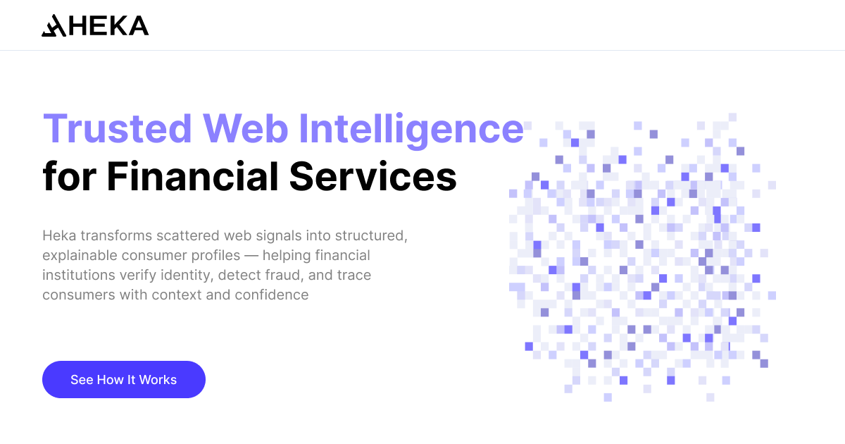 Heka: Web Intelligence for Financial Services