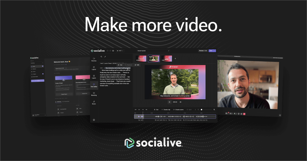 Video Creation Made Easy | Book a Socialive Demo