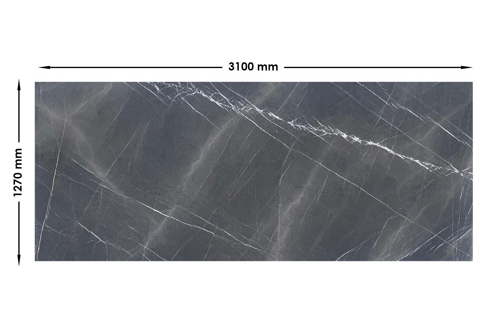 Pietra Grey Marble Honed | Off Cut OCN 657