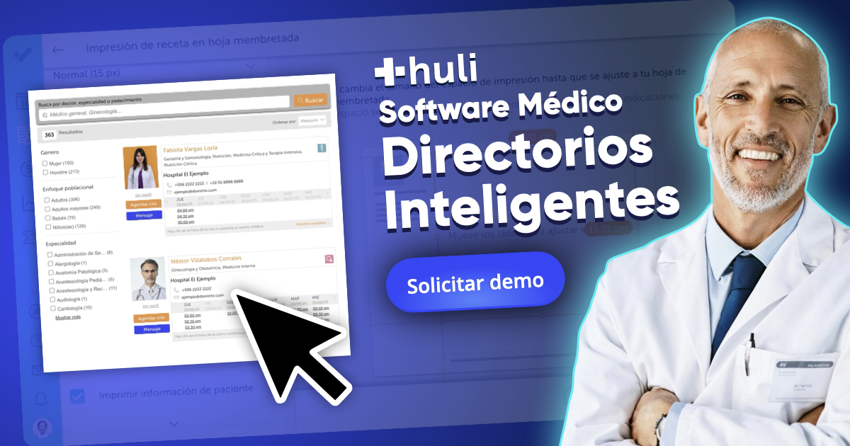Directorio Médico para tu Centro Médico o Red | Huli