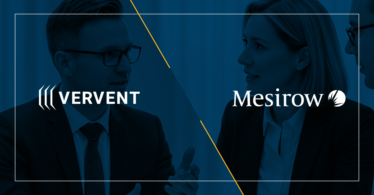 Vervent Secures $80M Mesirow-Led Partnership to Expand Credit Programs ...