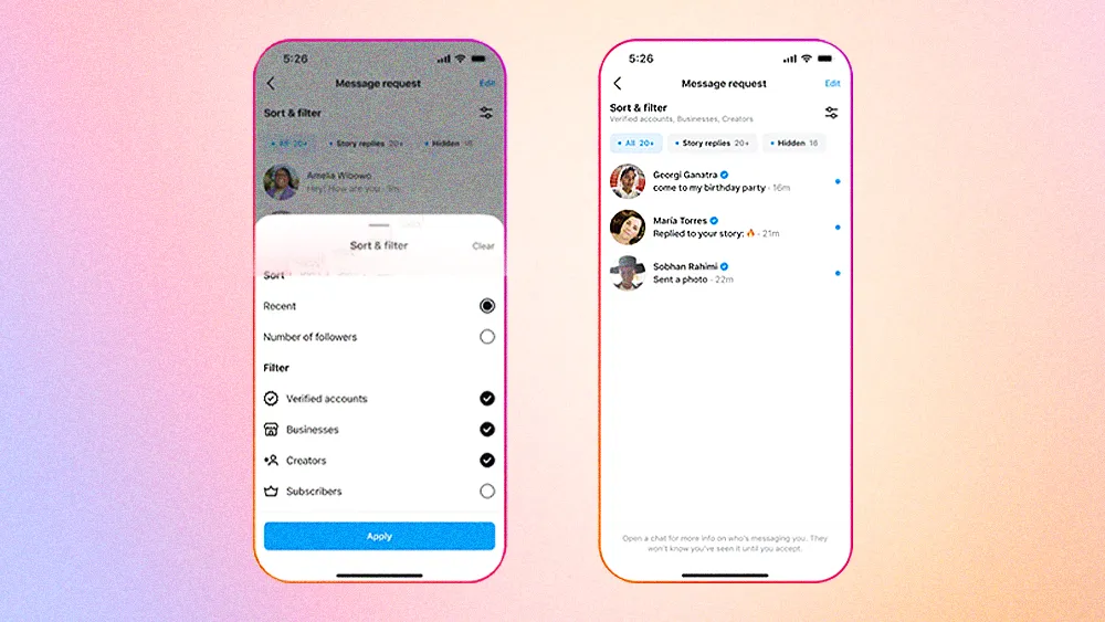 Instagram Rolls Out New DM Tools to Tame Creator Inboxes