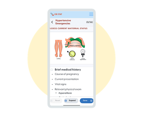 OB STAT App for obstetrical emergencies