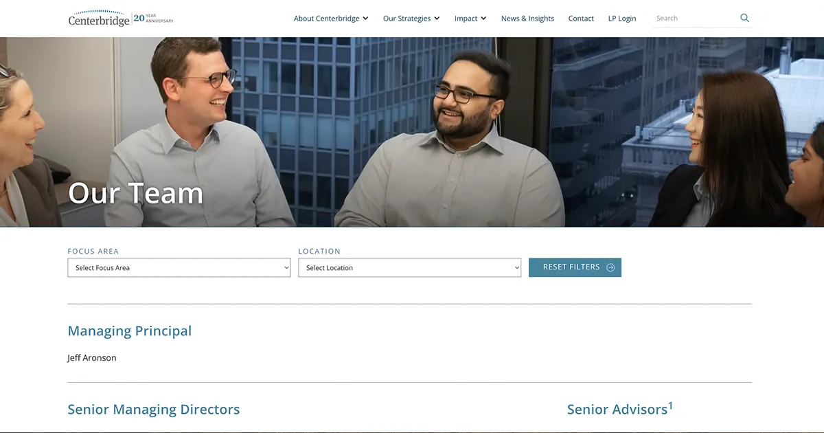 Team | Centerbridge Partners