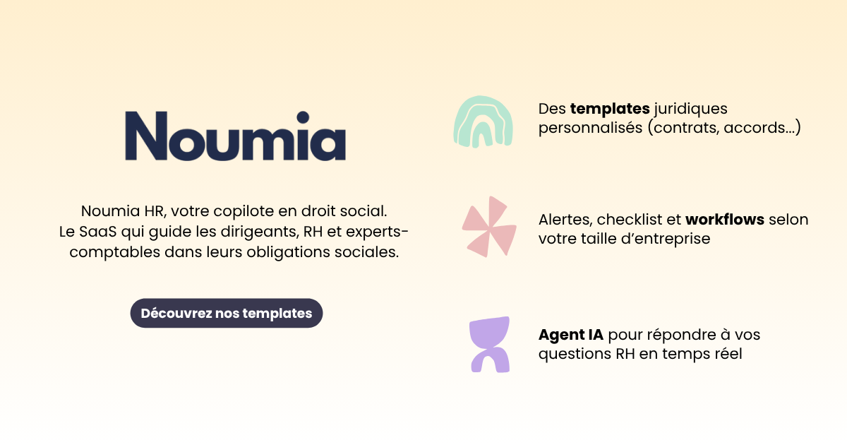 Noumia | Assistant pour la conformité RH & juridique des TPE et PME