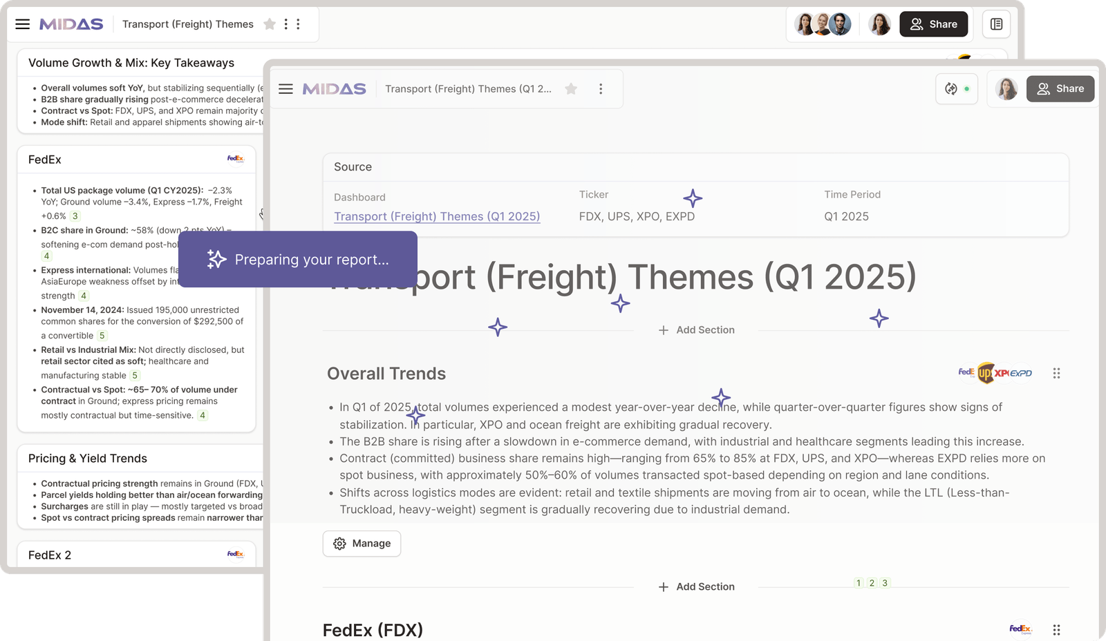 Midas AI - Equity Research on Autopilot