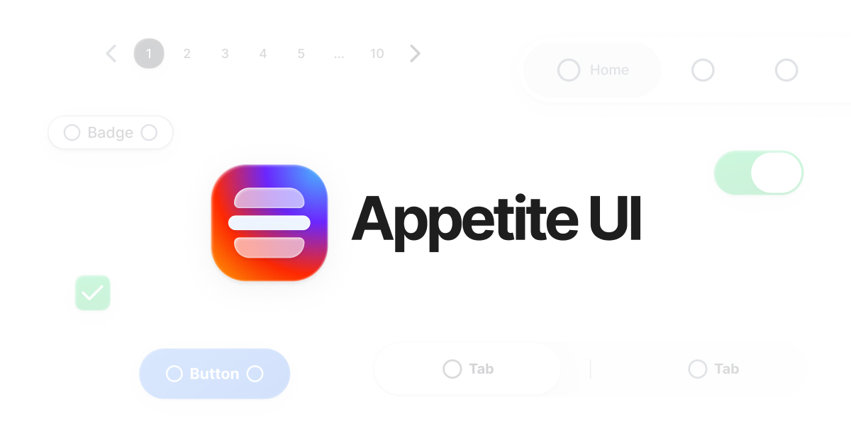 Appetite UI – Figma mobile UI kits for modern app design