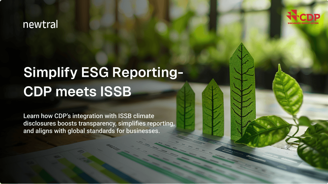 How CDP Incorporates ISSB Climate Disclosures: A Unified Framework for ...