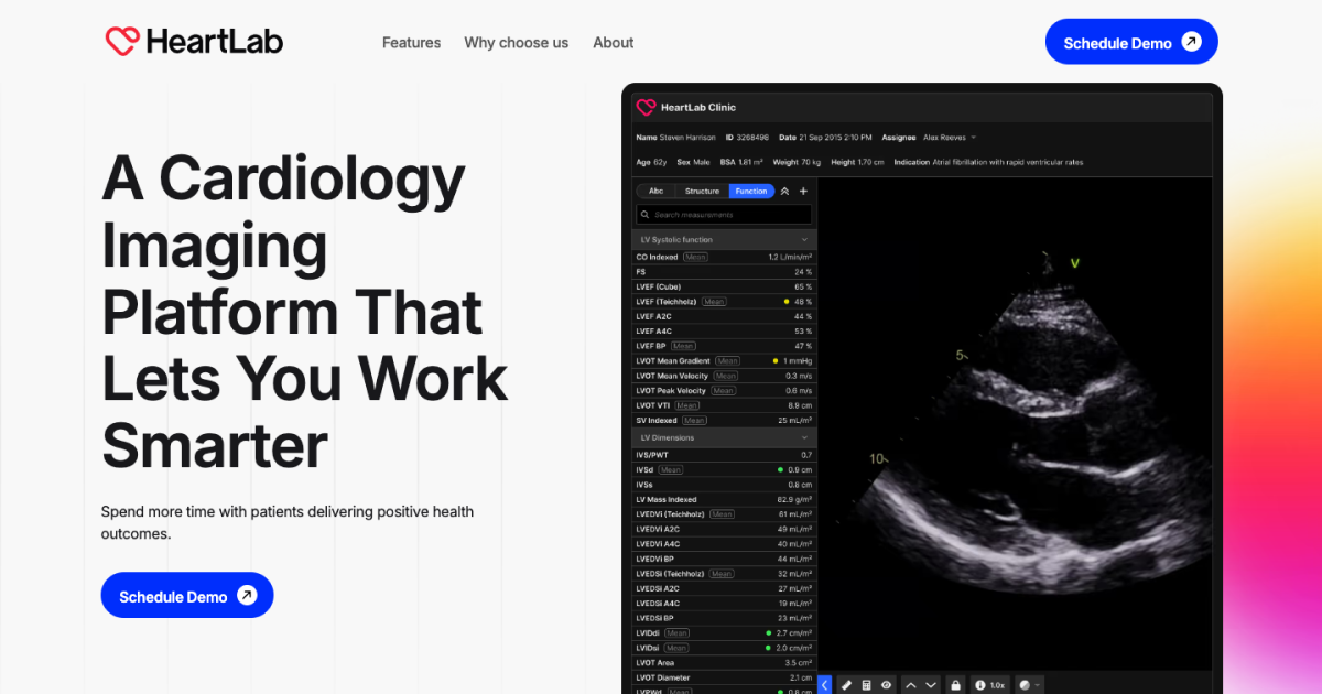 Why Choose Us - Benefits & Testimonials | HeartLab