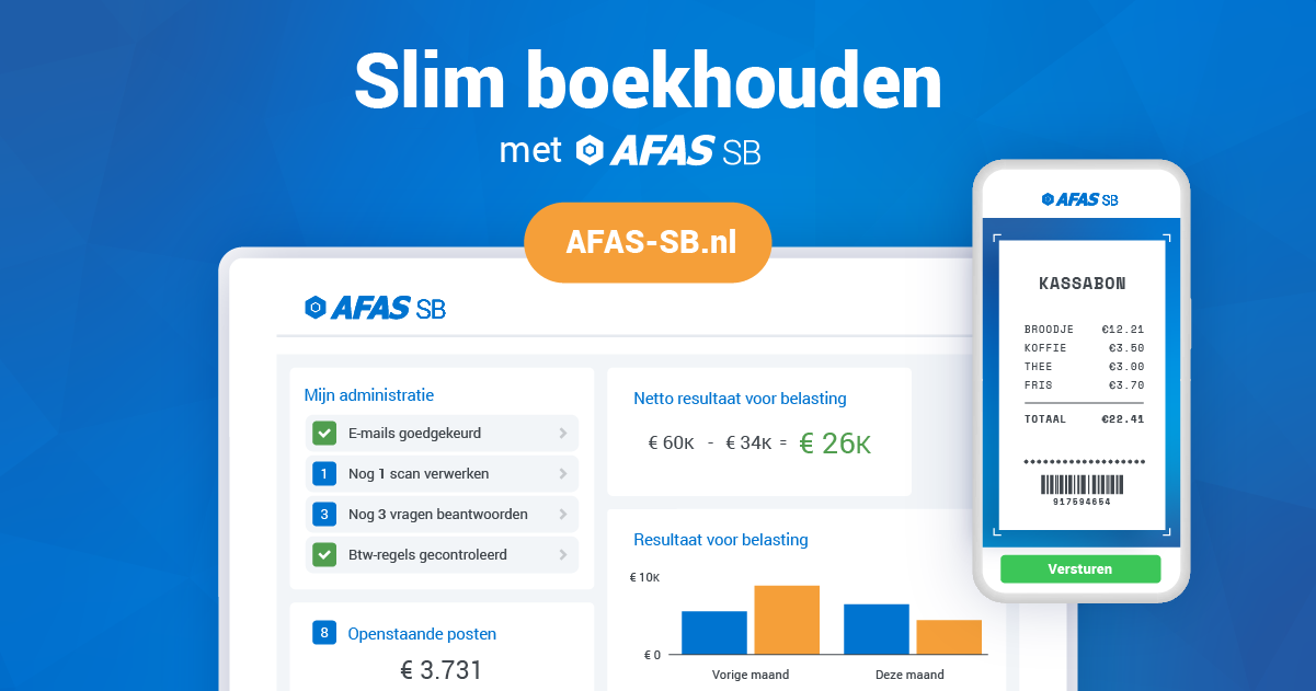 AFAS Link: de scan & herken app van AFAS SB