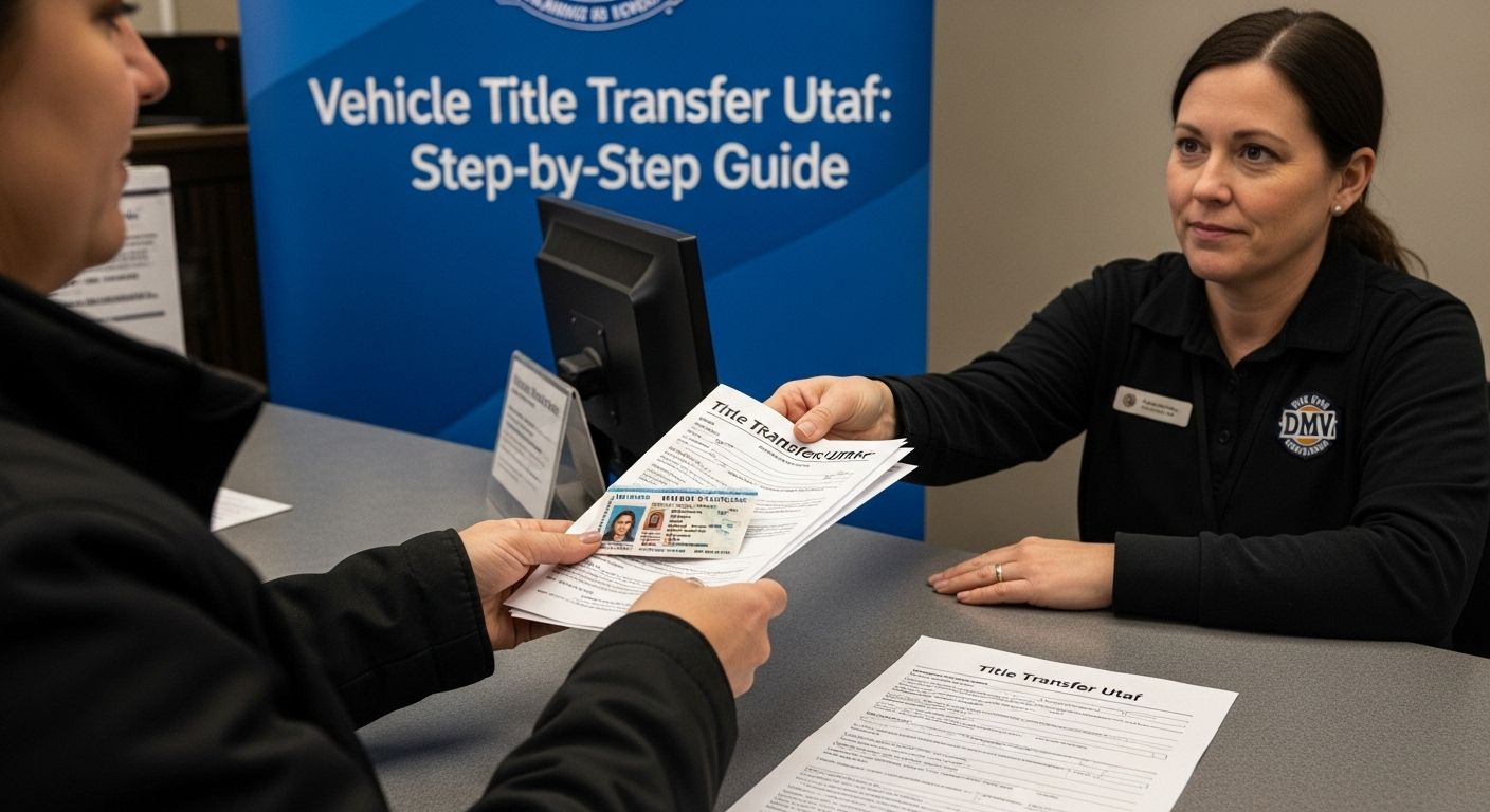 Vehicle Title Transfer Utah: A Simple Step-by-Step Guide | ReVroom