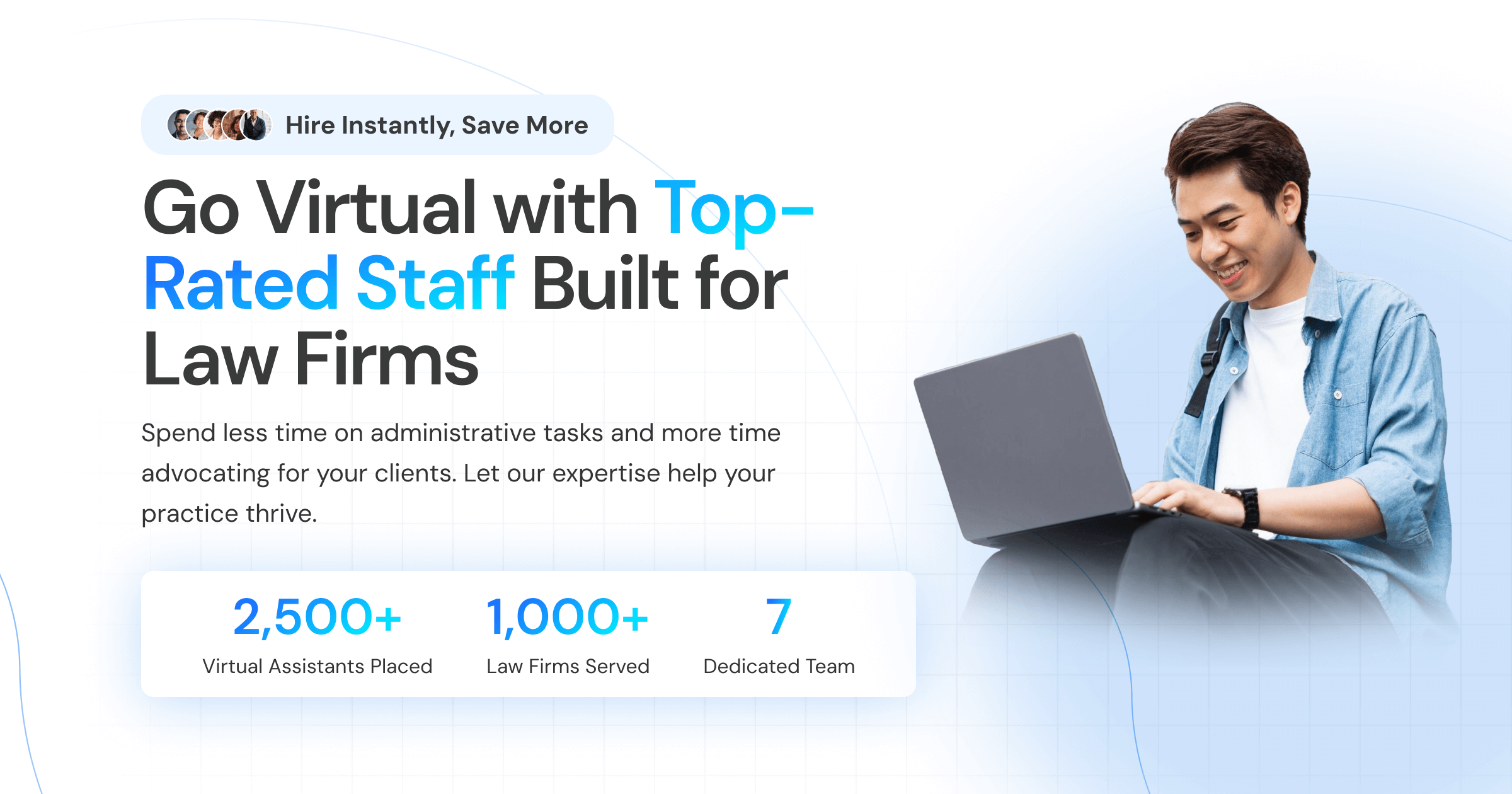 Virtual Staffing for US Law Firms | Remote Legal Support Staff